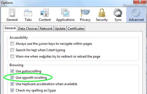 Windows Smooth Scrolling With Firefox Or A Text File Viewer