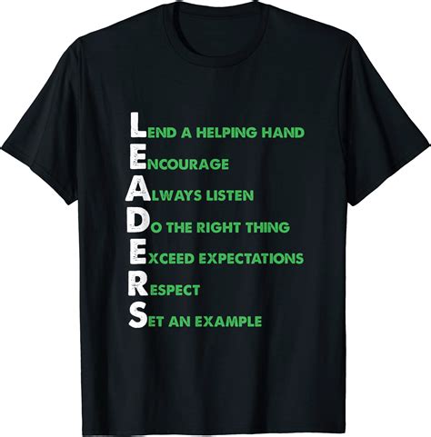 Boss Team Lead Manager Leadership Group Leaders Meaning T Shirt Men