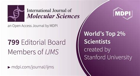 Mdpi On Linkedin Editorial Board Members From The International Journal Of Molecular