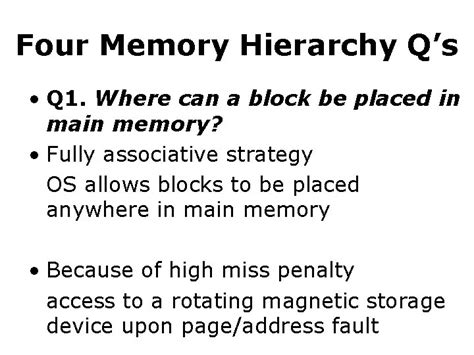 Lecture 9 Memory Hierarchy Virtual Memory Kai Bu