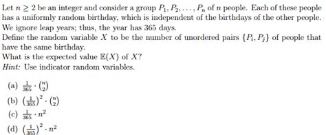 solved let n greaterthanorequalto 2 be an integer and