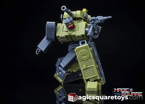 Magicsquaretoys Ms Toys Ms B51 Heavy Gunner Green Combiner Foot Saviers Toys