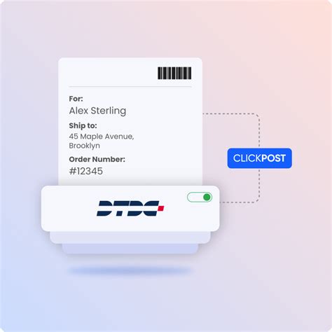 dtdc api integration and tracking with clickpost