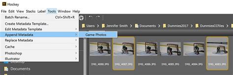 How To Create An Adobe Bridge Cc Metadata Template Dummies