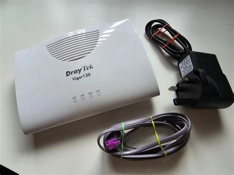 Draytek Vigor 130 Adsl2 Vdsl2 Fttc Bt Infinity Ethernet Modem Pppoe Bridge £31 95 Picclick Uk