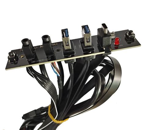 Computer Case Front Panel Cable Power LED HDD LED Power SW USB3 0 2 TYPE C Reset SW SPK MIC For