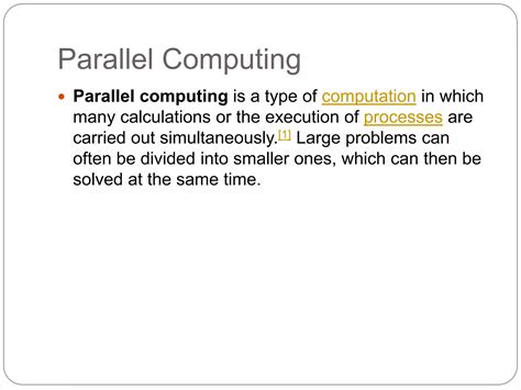 Parallel Computing And Its Applications Pptx