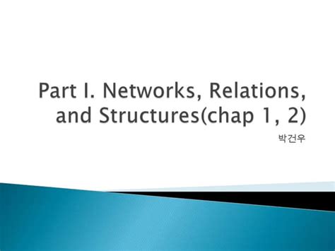 Social Network Analysis Methods And Applications Ch 1 2 Ppt