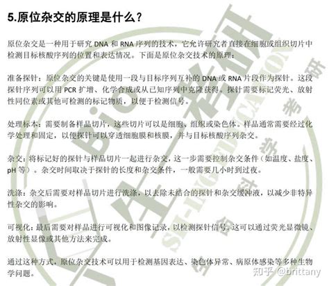 分子实验常见原理二 知乎