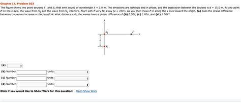 Solved Chapter 17 Problem 023 The Figure Shows Two Point Chegg Com