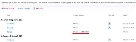 Sharepoint Pitstop How To Create A Custom Search Scope At A Site
