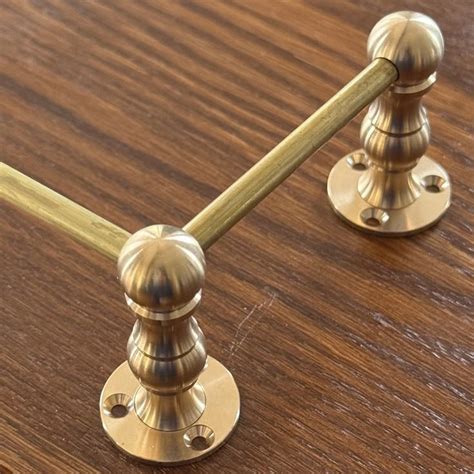 Unlacquered Brass Gallery Rail Brass Tipping Rail For Shelves Bookcase Bottle Rail Fiddler