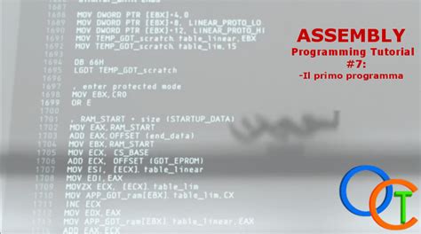 Assembly Programming Tutorial 7 Il Primo Programma Oneclicktutorial