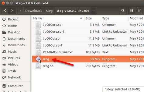 how to hide files inside images in linux