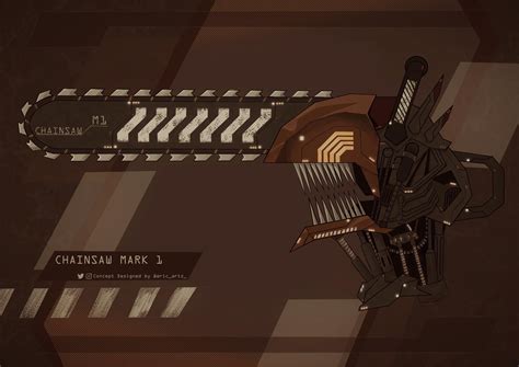 Mecha Chainsaw Head Concept Art By Me R Chainsawman
