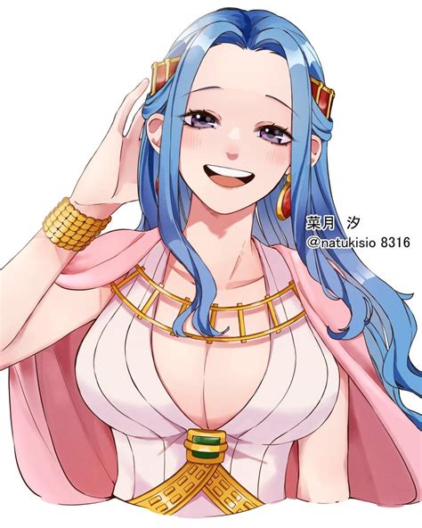 Nefertari Vivi One Piece Drawn By Natsukishio Danbooru