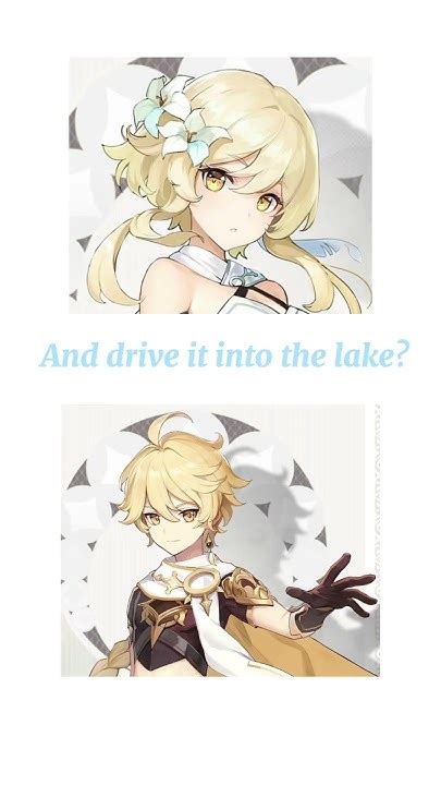 Lumine Is Tired Of Aether Getting In Relationships… Genshinimpact Genshin Aether Xiao