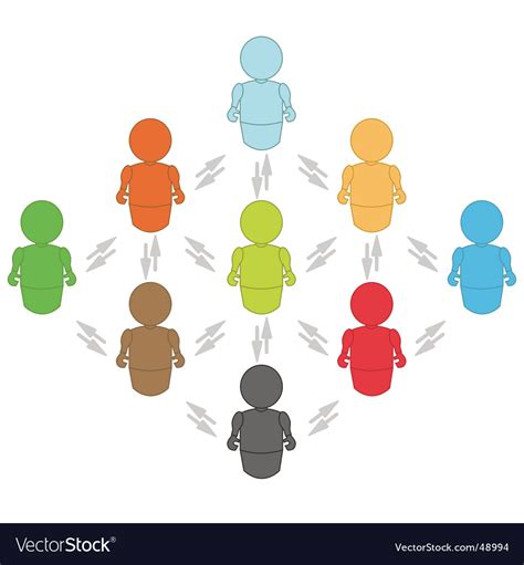Networking Royalty Free Vector Image Vectorstock Networking Royalty Free Vector Image Vectorstock