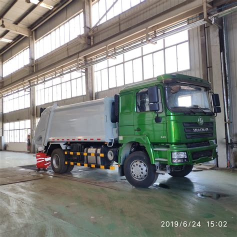 Buy Shacman 8 Ton Garbage Truck Hydraulic Cylinder Compactor Garbage Collector 12cbm From Buy Shacman 8 Ton Garbage Truck Hydraulic Cylinder Compactor Garbage Collector 12cbm From