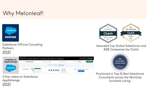 Melonleaf Consulting Achievements
