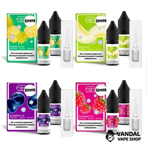 Набори для самозамісу Flavorlab Disposable Puff Strong 10 мл 50 мг 7770131 купити за ціною 119