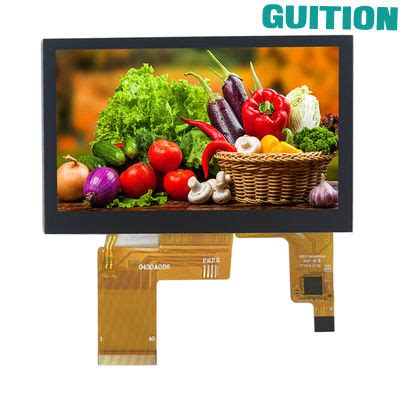 4 3inch 800x480 Ips Capacitive Touchscreen ST7262 350 Bright TFT Lcd