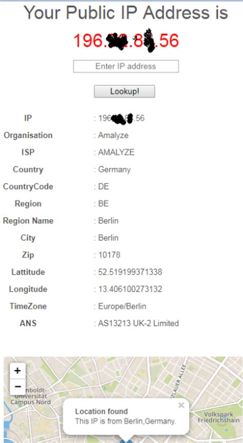 how to know my public ip address