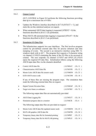 Chapter 8 Simulation