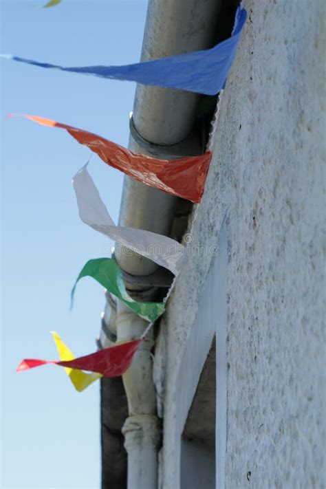 Bunting Flying In The Wind Stock Image Image Of Colorful 123213395