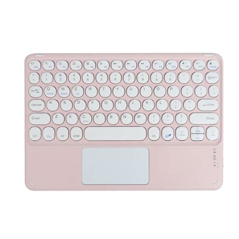 Ploutorich 10 Inch Bluetooth Keyboard With Touchpad 78 Keys Magnetic Wireless Keyboard Ultra