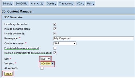 How To Create Edi Schemaxsd In Sap Po Sap Community