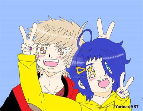 milo and ai ohto fanart by spark fire on deviantart