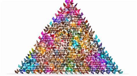 Sars Virus Warning Triangle Mosaic Model Premium Ai Generated Vector