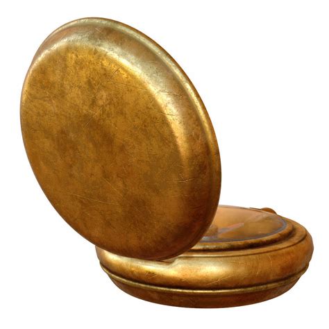 3d Model Vintage Brass Compass 4 3d Model With Pbr Textures Vr Ar Low Poly Cgtrader
