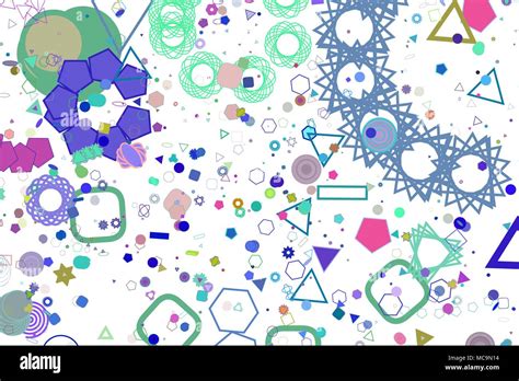 Conceptual Background Motion Particle Or Random Pattern For Design No Overlapping Vector