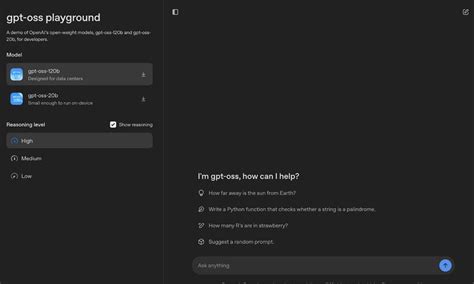 openai launches gpt oss two new open models