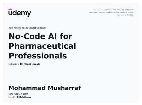 Completed No Code Ai Course Mohammad Musharraf Posted On The Topic Linkedin