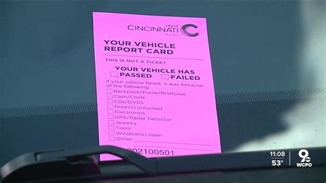 Police Give Out Pink Slips To Help Stop Auto Break Ins