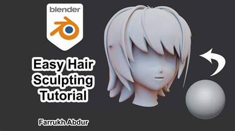Hair Sculpting Tutorial Blender Youtube