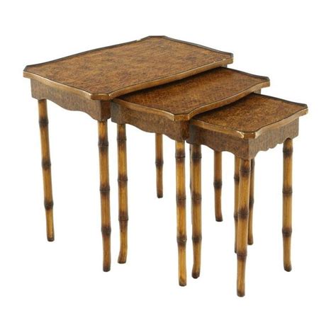 Set Of 3 Decreasing Size Tables Wood 20th Century Catawiki