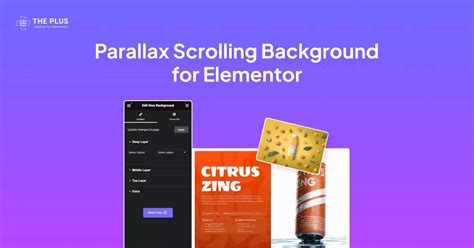 Parallax Scrolling Background For Elementor With Magic Scroll