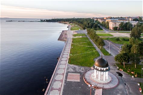 Фото: Петрозаводск с высоты птичьего полета - Путешествия с детьми