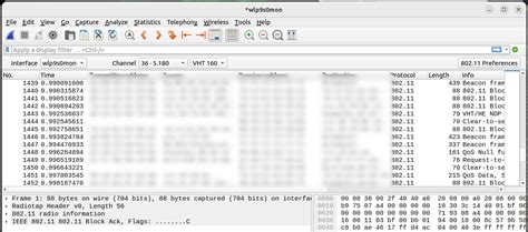 Ax210 In Monitor Mode Not Capturing The Wireless Packets On Ubuntu 22 04 Intel Community
