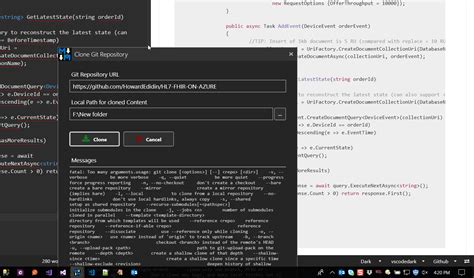 Clone Git Repository Issue When Folder Doesn T Exist Issue 360