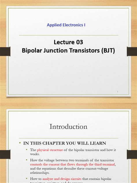 Chapter 3 Bjt Pdf Bipolar Junction Transistor Transistor