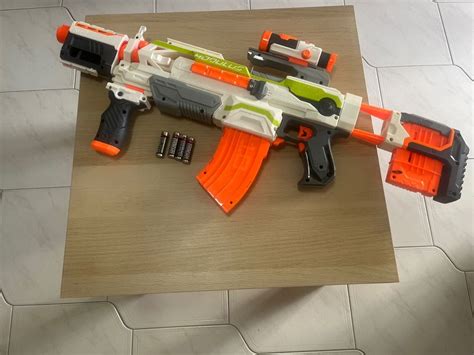 nerf modulus blaster hobbies and toys toys and games on carousell