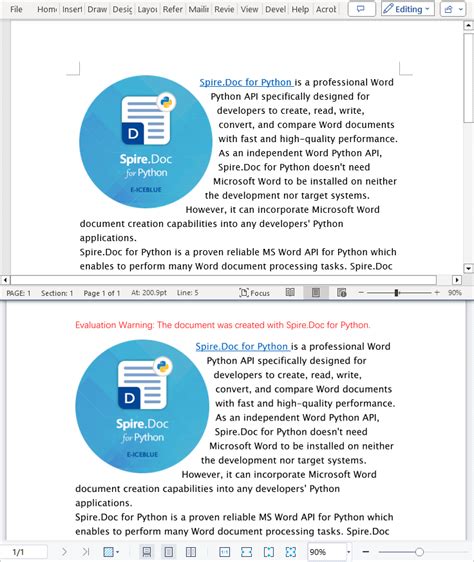 python convert word to xps postscript or ofd