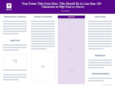 nyu new york university poster template landscape 2 biorender