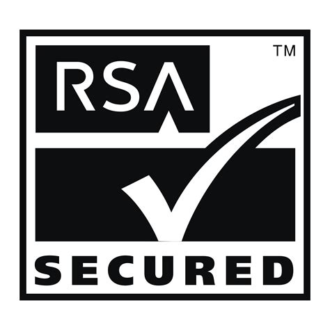 RSA Secured Logo PNG Transparent SVG Vector Freebie Supply