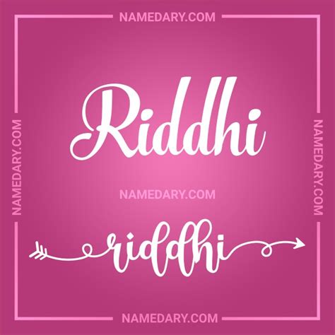 Riddhi Meaning Origin Traits And More Namedary